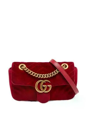 GUCCI Mini Gg Marmont Shoulder Bag