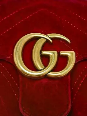 Gucci Mini Gg Marmont Shoulder Bag