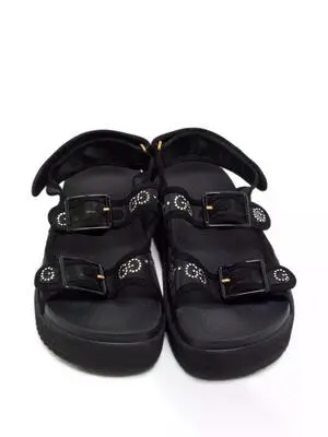 Gucci Crystal-embellished Flat Sandals