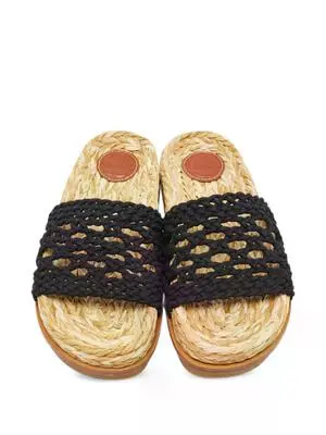 Chloé Wavy Crochet Sandals