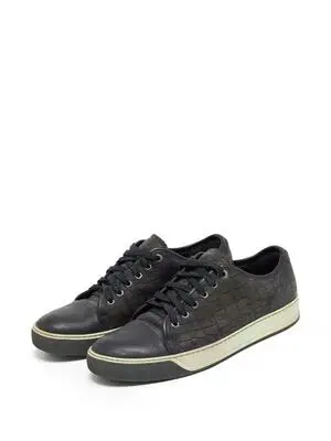 LANVIN Leather Low-top Sneakers