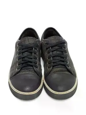 LANVIN Leather Low-top Sneakers