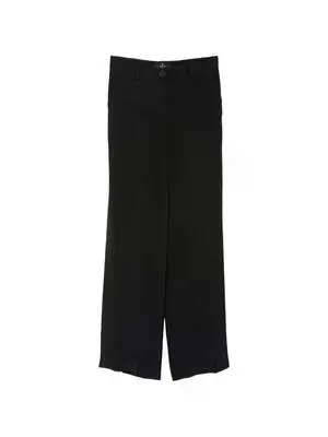 BABYLONE PARIS Logo-plaque Wide-leg Trousers
