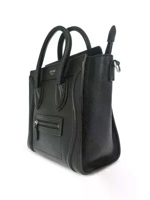 Celine Nano Luggage Leather Tote Bag