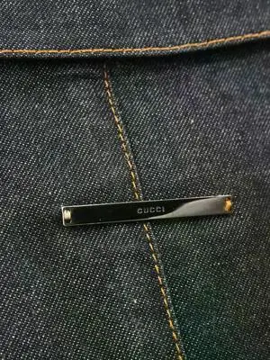 Gucci 2000 Notched-lapel Denim Jacket