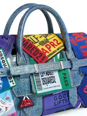 Dsquared2 Patch-embellished Tote Bag