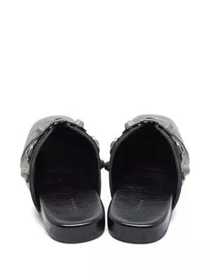 Balenciaga Cosy Cagole Leather Mules