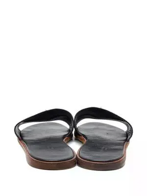 LOUIS VUITTON Lock It Padlock Sandals