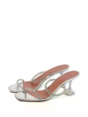 Amina Muaddi Gilda Crystal-embellished Sandals