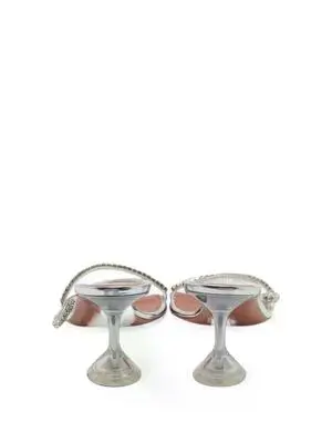 Amina Muaddi Gilda Crystal-embellished Sandals