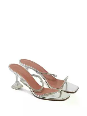 Amina Muaddi Gilda Crystal-embellished Sandals