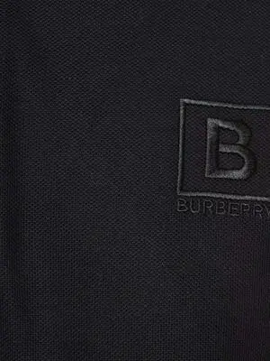 Burberry Logo-embroidered Polo Shirt