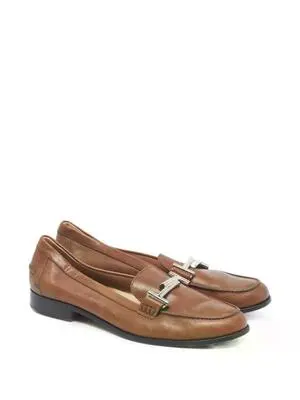 TOD'S Double T Driver Calf Leather Loafers