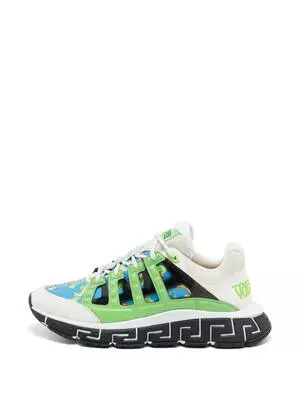 Versace Trigreca Low-top Sneakers - Blue