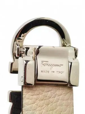 FERRAGAMO Gancini Reversible Belt - Neutrals