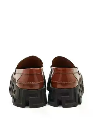 Versace Greca Platform Loafers