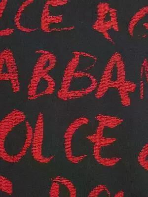 Dolce & Gabbana Jacquard-knit Monogram Sweater