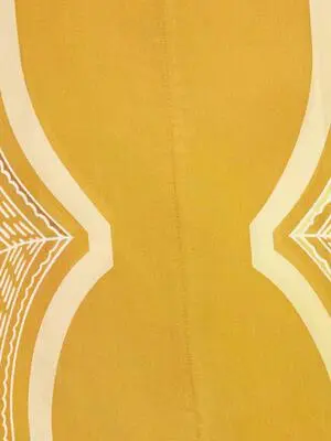 Hermès Printed Kaftan - Yellow