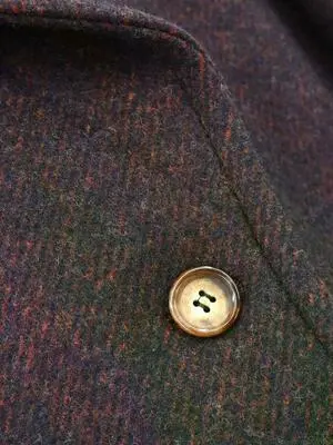 Celine Button-up Patch-pocket Coat