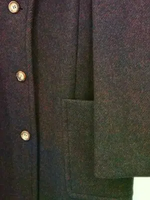 Celine Button-up Patch-pocket Coat