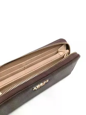 Guess Logo-plaque Pebbled Wallet