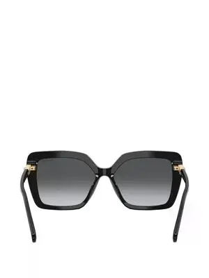 SWAROVSKI Crystal-embellished Square-frame Sunglasses