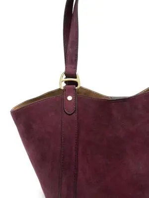 Ralph Lauren Tasha Suede Tote Bag