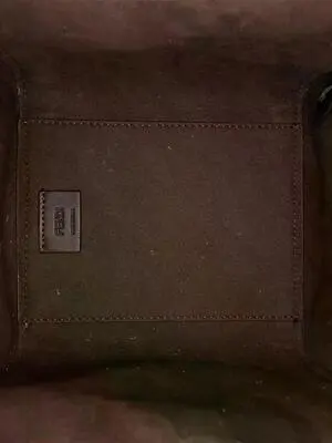 Fendi 2010-2026 Mini Leather Origami Shoulder Bag