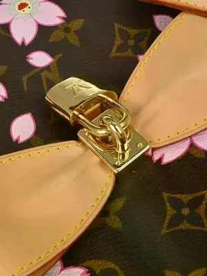 LOUIS VUITTON 2003 Pm Cherry Blossom Sac Retro Monogram Handbag