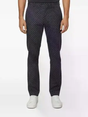 Etro Paisley Panama Trousers - Blue