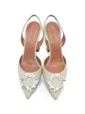 Amina Muaddi Begum Crystal-embellished Pumps