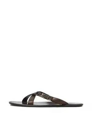 LOUIS VUITTON Crossover Sandals - Brown