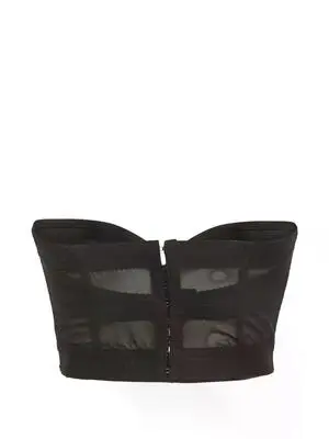 Elisabetta Franchi Mesh Bustier Top