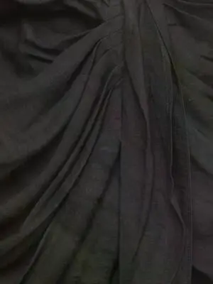 Jacquemus La Robe Bahia Draped Shirt Dress