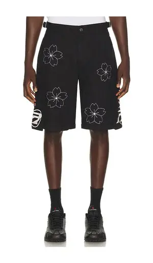 RYOKO RAIN Convertible Quilted Cargo Pants