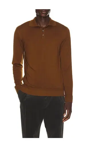 Barena Venezia Pevaron Brunal Polo In Brown - Bronzo
