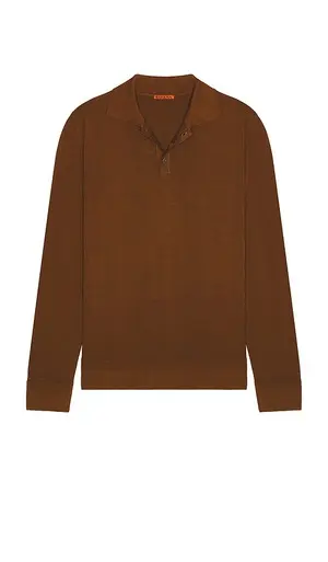 Barena Venezia Pevaron Brunal Polo In Brown