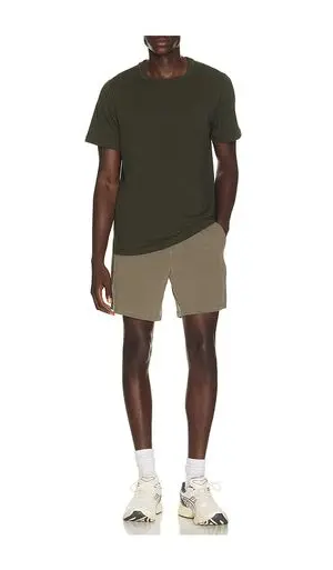 Lululemon Everyday Short Sleeve Shirt In Dark Green