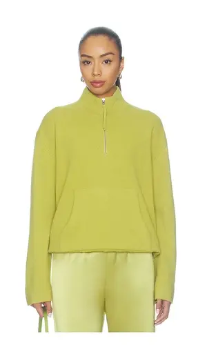LESET Jesse Anorak In Green - Chartreuse
