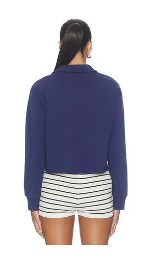Junk Food Game Day Crop Fleece Polo