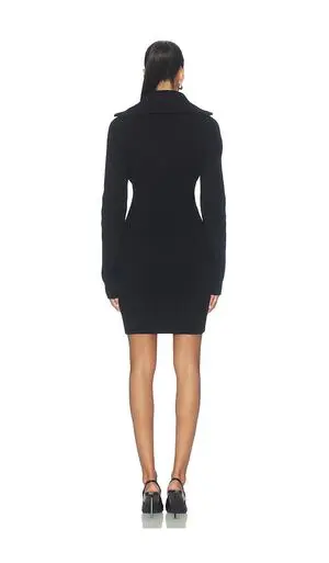ANINE BING June Trucker Collar Dress