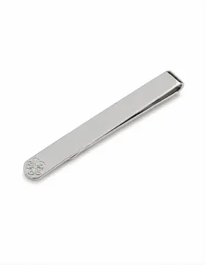 GRESHAM BLAKE Logo Tie Bar - Silver
