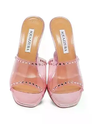 AQUAZZURA Crystal-embellished Sphere-heel Sandals