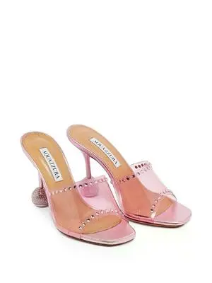 AQUAZZURA Crystal-embellished Sphere-heel Sandals
