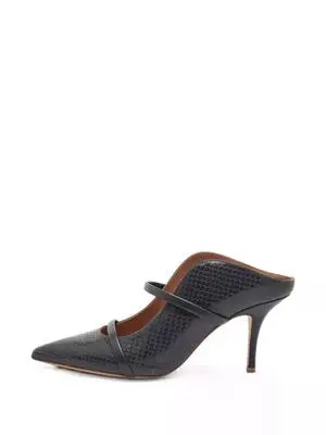 MALONE SOULIERS Maureen Heeled Mules - Grey