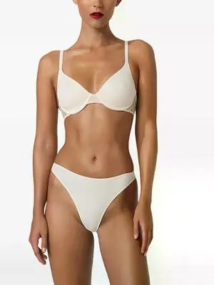 Wolford Lace-trim Contour Bra - Neutrals