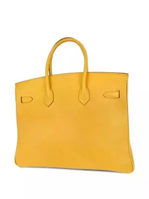Hermès 2000s 35 Birkin Handbag - Yellow