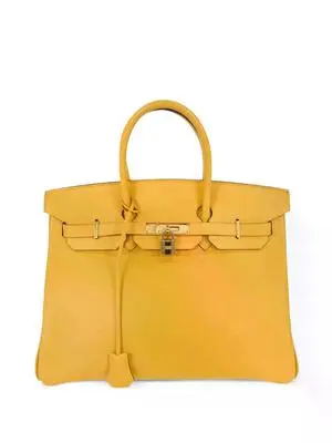 Hermès 2000s 35 Birkin Handbag - Yellow