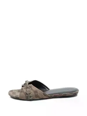 Balenciaga Neo Cagole Sandals - Brown