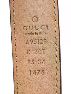 Gucci Double G Frame Belt